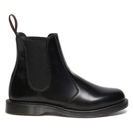 Dr. Martens Damen Chelseaboots "Flora", Gr. 36schwarz, Leder, Schuhe, Stiefelette, Business Schuh mit Stretcheinsatz