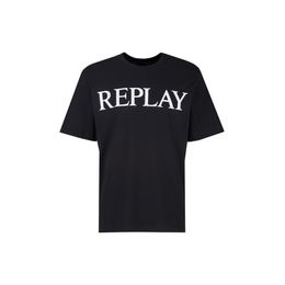 Replay T-Shirt Herren Gr&ouml;&szlig;e XXXL schwarz / wei&szlig;