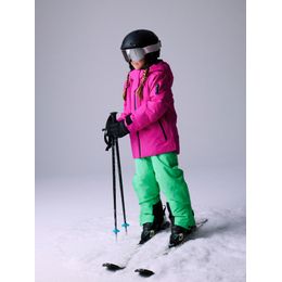 Skihose name it "NKNSLOPE10 PANT SKI EDITION FO NOOS", Jungen, Gr. 116, N-Gr, grün (irish grün), Web, Obermaterial: 100% Polyester, regular fit, Hosen