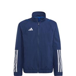 adidas Performance Sportjacke 'Tiro 23' Jungen Größe 128 dunkelblau / weiß