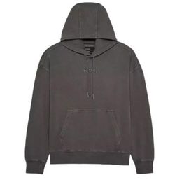 Fox Wordmark Oversized Pullover Hoodie - Hoodies - grey
