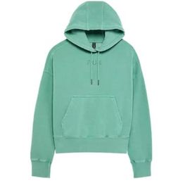 Fox Wordmark Oversized Pullover Hoodie Damen - Hoodies - green