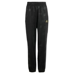 adidas Sportswear Workout Pants 'Brand Love Debossed' boy Black size 128