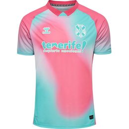 Hummel T-shirt Herren Größe XXXL aqua / pink