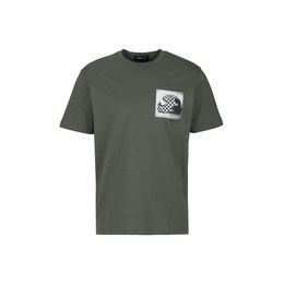 Replay T-Shirt Herren Größe L khaki / schwarz / weiß