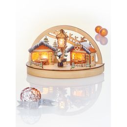 WITT Weihnachtsdeko, braun, Größe 0