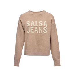 Salsa Jeans Langarm-shirts Damen Gr&ouml;&szlig;e XL beige