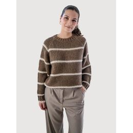 WEARABLE STORIES Pullover 'Nayla' Damen Größe M taupe