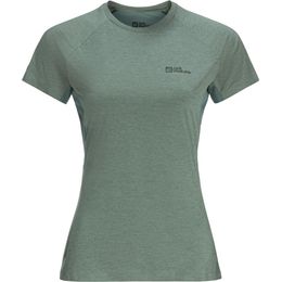 Jack Wolfskin Prelight Pro Damen T-shirt picnic green dunkelgrün L - Damenshirts, -blusen & -pullover