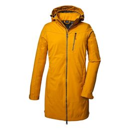 Killtec KOS 41 Damen Softshell Parka gelb 36 - Damenjacken