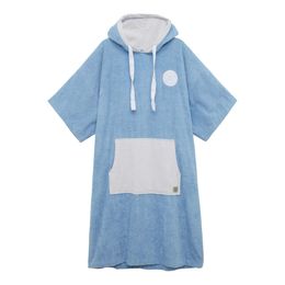 Van One Bulli Unisex Poncho hellblau S-M - Herrenjacken von Van One CLASSIC CARS