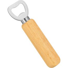 Metaltex Flaschenöffner mit Holzgriff 14 cm - Kühlschrank-Zubehör