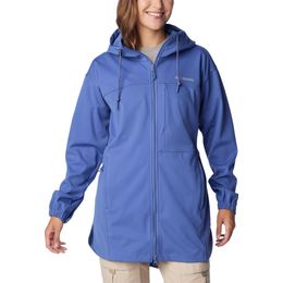 Columbia Flora Park Damen Softshelljacke blau S - Damenjacken