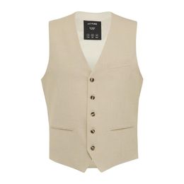 s.Oliver BLACK LABEL Weste ' S.OPURE ' Herren Gr&ouml;&szlig;e 56 hellbeige