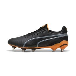Puma Fu&szlig;ballschuh 'King Ultimate' Herren Gr&ouml;&szlig;e 40.5 orange / schwarz / silber