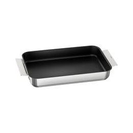 Siemens Pro Induction Flex Pfanne HZ9FF010 edelstahl/schwarz, gro&szlig;, 45 x 26cm
