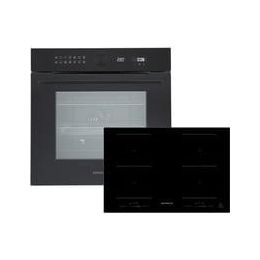 respekta ASET9008800i, Backofen-Set schwarz
