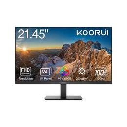E2212F, LED-Monitor 54.5 cm (21.45 Zoll), schwarz, FullHD, VA, HDMI, VGA, 100Hz Panel
