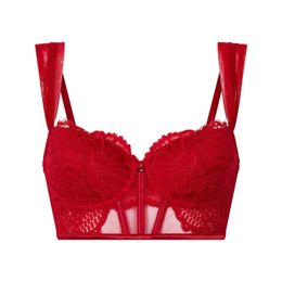 Hunkem&ouml;ller Hunkem&ouml;ller BH 'WHITNEY' Damen Gr&ouml;&szlig;e 85 karminrot