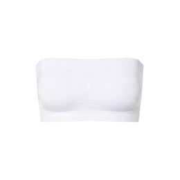 MAGIC BODYFASHION Bandeau 'Comfort' Damen Gr&ouml;&szlig;e 75 wei&szlig;