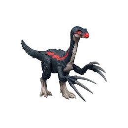 Mattel JCG17 - Jurassic World - Chaos Theory - Therizinosaurus, Dinosaurier Actionfigur mit Sound
