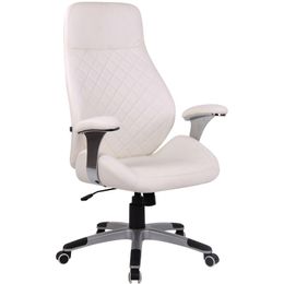 CLP Bürostuhl Layton Mit Leichtlaufrollen Chefsessel Mit Lehne Höhenverstellbarer Ergonomischer Bürosessel