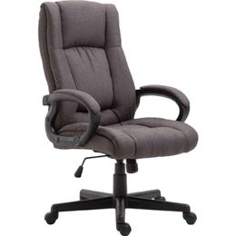 CLP Bürostuhl ergonomisch mit Rollen und Höhenverstellung, Chefsessel höhenverstellbar und Wippfunktion, rückenschonend, Drehstuhl Sparta