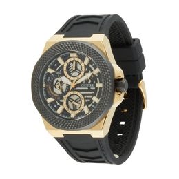 Guess Analoguhr Herren Gr&ouml;&szlig;e One Size gold / schwarz