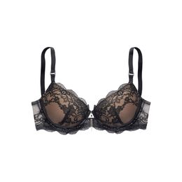 Lascana BH Damen Gr&ouml;&szlig;e 85 beige / schwarz