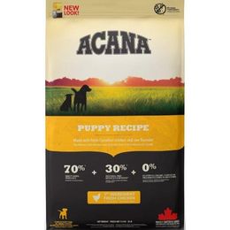 Acana Puppy Recipe Trockenfutter fÃ¼r Hunde 11,4kg
