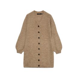 V&eacute;ro Moda VERO MODA Knitted dress 'EFILE' female size XL Brown