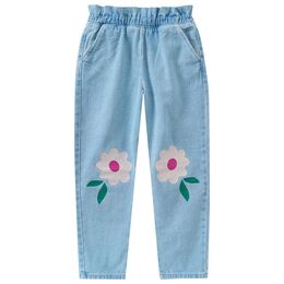 Yigga Mädchen Jeans mit Paperbag-Bund