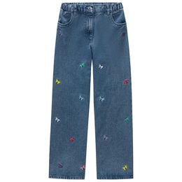 Yigga Mädchen Jeans mit Stickerei