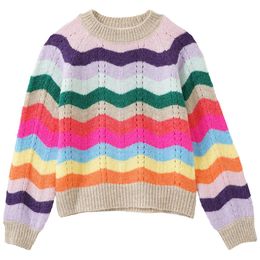 Topolino M&auml;dchen Strickpullover mit Streifen