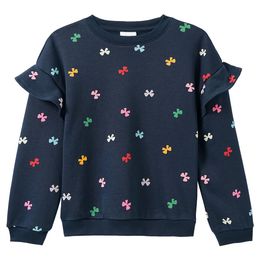 Yigga M&auml;dchen Sweatshirt mit Allover-Print
