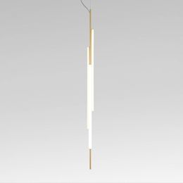 Marset LED-H&auml;ngelampe Ambrosia 175w/Plug-in 3000K goldfarben