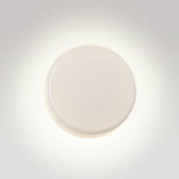 Marset LED-Wandlampe Caramel, opal, Ø 38 cm, TRIAC, Glas