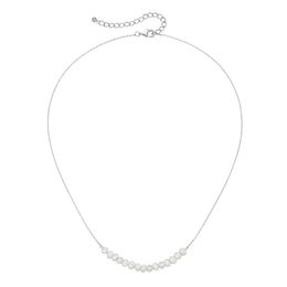 Collier Smart Jewel "mit Süßwasser-Perlen, Silber 925", silber, Halsketten, Damen, 45cm, Silber 925 (Sterlingsilber)
