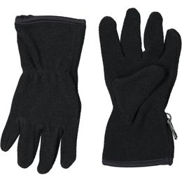 Fleecehandschuhe CMP, Kinder, Gr. 14 (14Y/15Y), nero, Obermaterial: 100% Polyester, Handschuhe