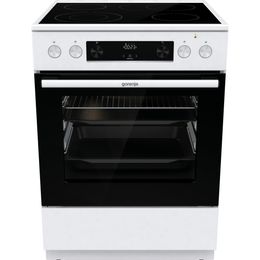 Gorenje Elektro-Standherd "GECS6C70", Energieeffizienz: A (A+++-D), weiß, Herdsets, Knusprig genießen – ganz ohne Extra-Kalorien - dank AirFry-Funktion