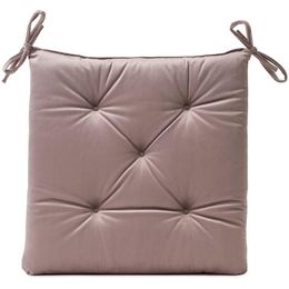 Gözze Sitzauflage GÖZZE "California", taupe, B:40cm H:4cm, Polyester, Polsterauflagen