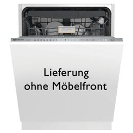 Bauknecht vollintegrierbarer Geschirrspüler "BKKR IAXL", Energieeffizienz: A (A-G), weiß, B:59,8cm H:86,1cm T:55cm, Geschirrspüler