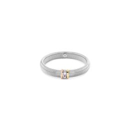 Armband Tommy Hilfiger "STRETCH BRACELETS", edelstahlfarben, blau, weiß, rot, Armbänder, Damen, 16,5cm, Edelstahl