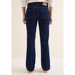 Slim-fit-Jeans Cecil, Damen, Gr. 27, Länge 30, rinsed wash, Jeans, 98% Baumwolle, 2% Elasthan, unifarben, lang, Jeans, High Waist
