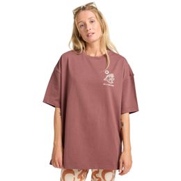 T-Shirt Billabong "The Great Waves", Damen, Gr. S, espresso, 100% Baumwolle, Shirts