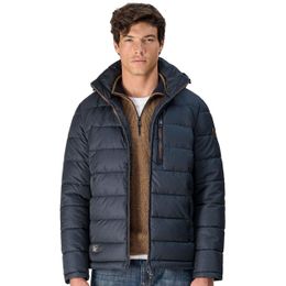 Langjacke Casamoda "Casamoda Jacke uni", Herren, Gr. L, blau, 100% Polyester, Jacken