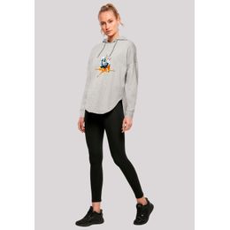 Kapuzenpullover F4NT4STIC "Disney Bambi Friends", Damen, Gr. XS, grau, Obermaterial: 100% Baumwolle, oversize, Pullover Kapuzenpullover, Premium Qualität