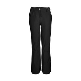 Skihose Killtec "KSW 311 WMN SKI PNTS", Damen, Gr. 36, Normalgrößen, schwarz, Oberstoff: 92% Polyester, 8% Elasthan, Futter: 100% Polyester, Füllung: 100% Polyester (recycelt), Hosen, Wasserdichte, atmungsaktive Skihose mit Schneefang und Kantenschutz