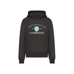 Kapuzenpullover F4NT4STIC "University Of Cambridge Est 1209", Herren, Gr. L, schwarz, Obermaterial: 65% Baumwolle, 35% Polyester, slim fit, Pullover, Official Merch
