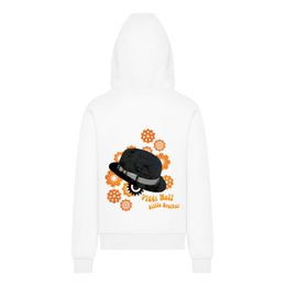 Kapuzenpullover F4NT4STIC "A Clockwork Orange Viddy Well", Herren, Gr. L, wei&szlig;, Obermaterial: 65% Baumwolle, 35% Polyester, slim fit, Pullover Kapuzenpullover, Official Merch